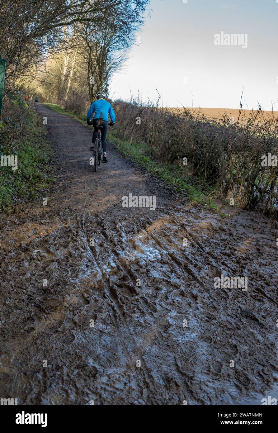 Muddy track hi-res stock photography and images - Alamy
