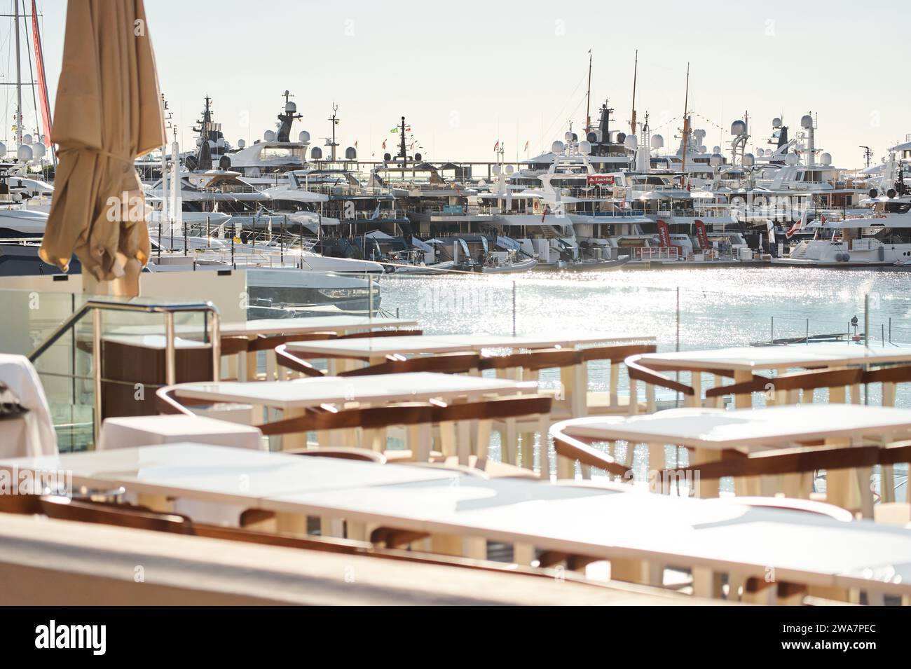 Monaco, Monte Carlo, 01 October 2022 - The famous motorboat exhibition ...