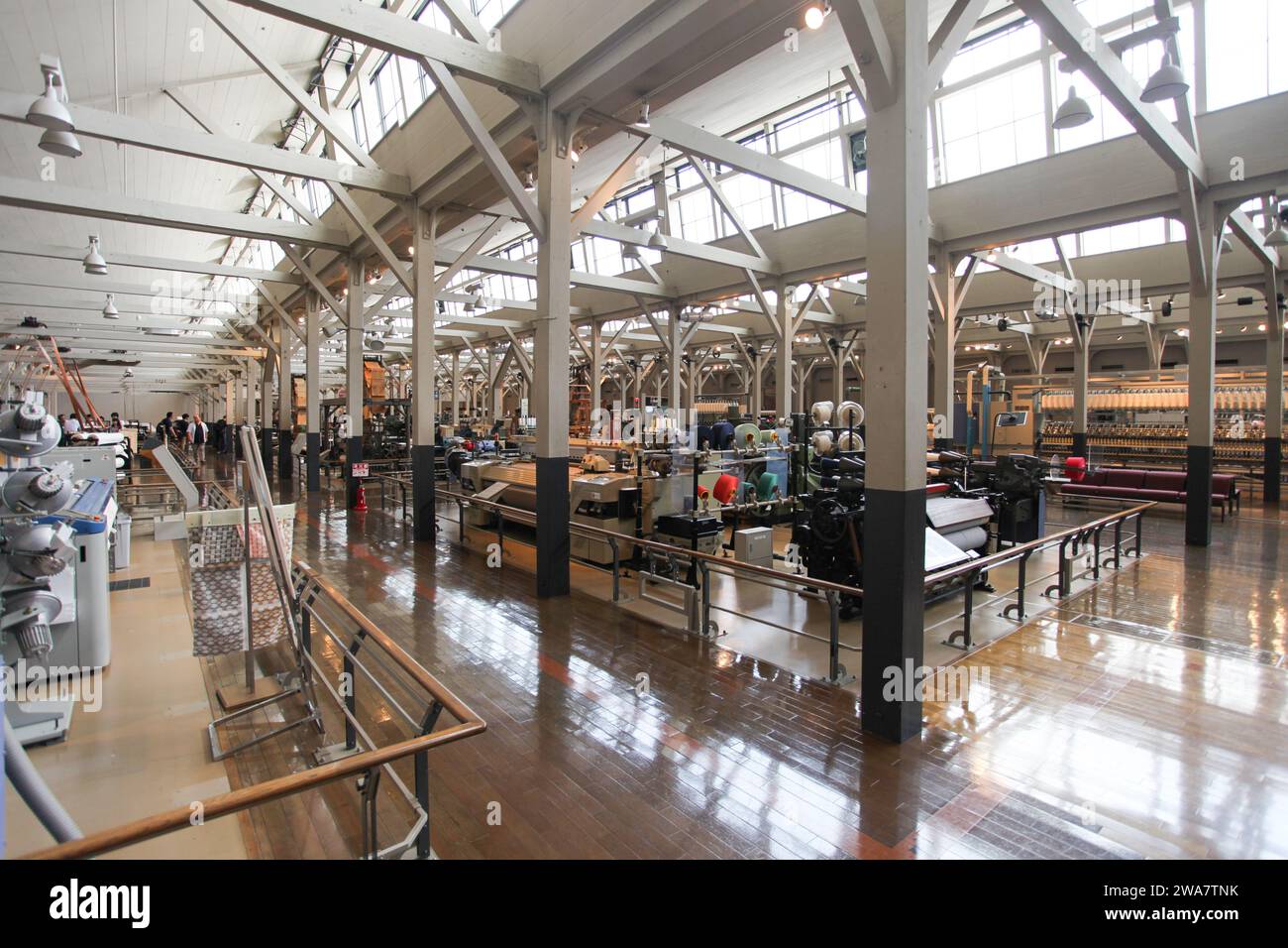 Inside the Toyota Commemorative Museum of Industry and Technology in ...