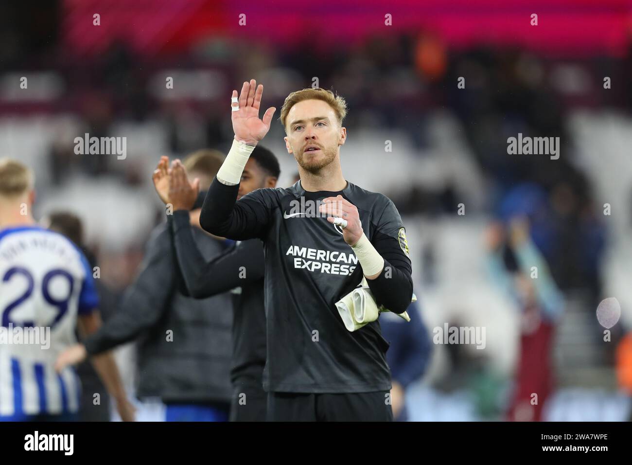 London Stadium, London, UK. 2nd Jan, 2024. Premier League Football ...
