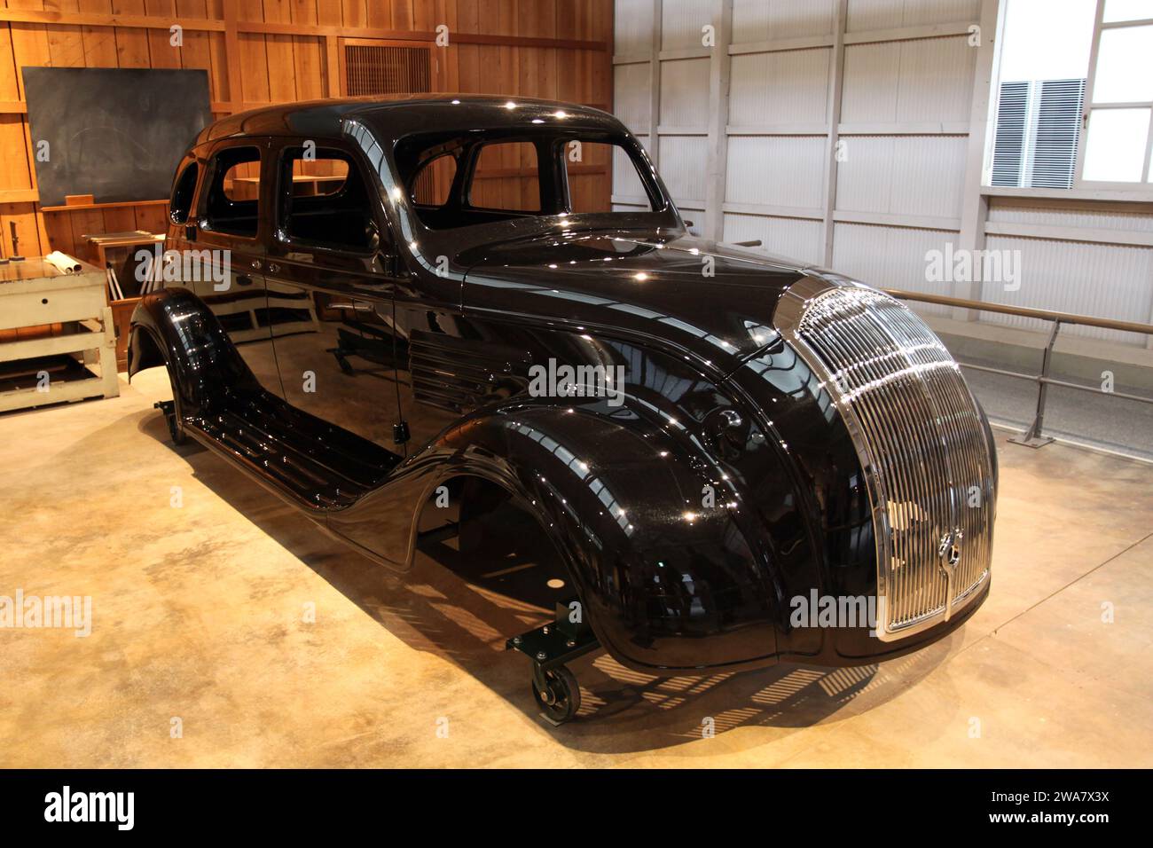 Inside the Toyota Commemorative Museum of Industry and Technology in ...