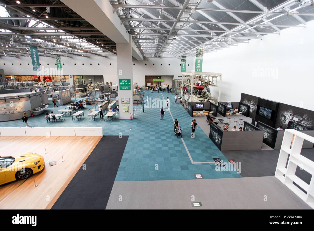 Inside the Toyota Commemorative Museum of Industry and Technology in ...