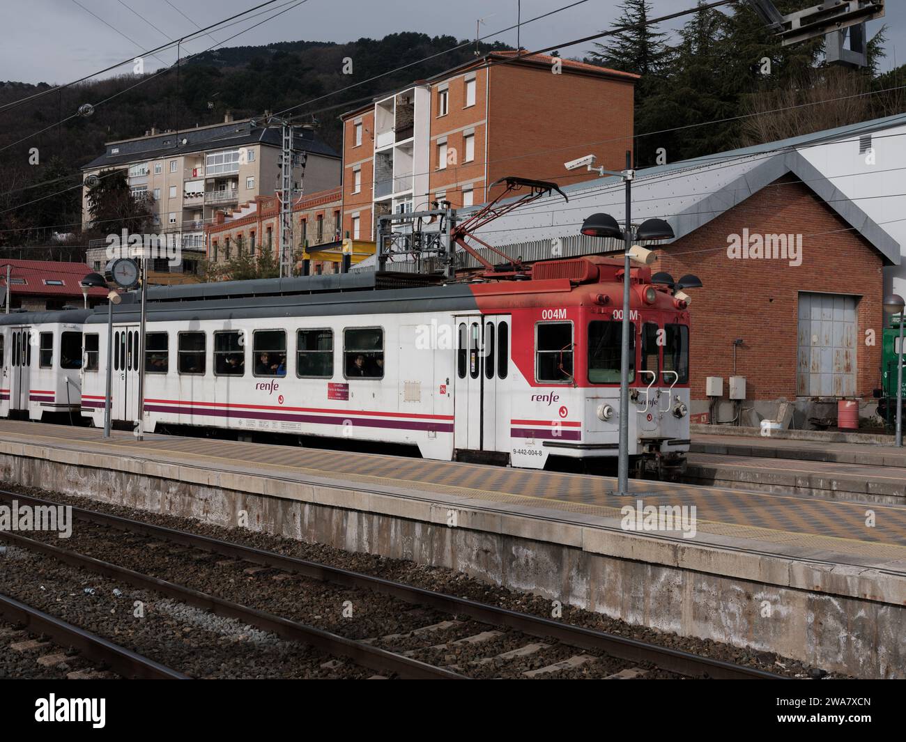 Narrow gauge railway catenary hi-res stock photography and images - Alamy