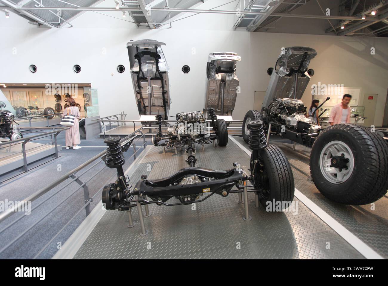 Inside the Toyota Commemorative Museum of Industry and Technology in ...