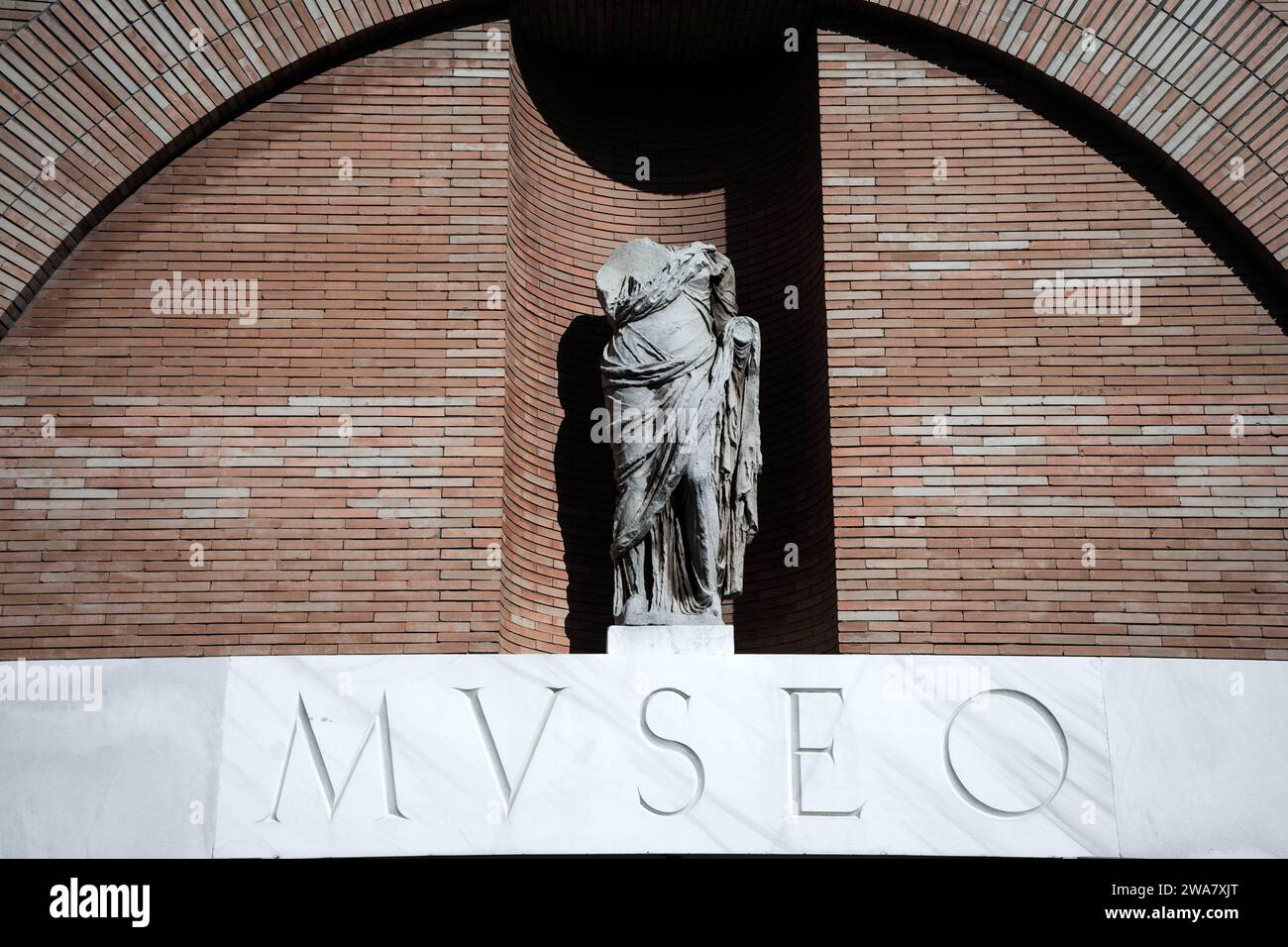 Merida, Spain. November 13, 2023. Grand entrance to Merida's ...
