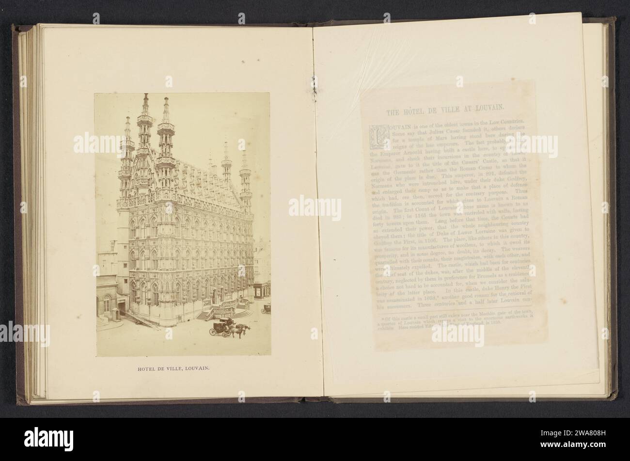 Hotel de ville, Louvain, Cundall & Fleming, c. 1856 - in or before 1866 ...
