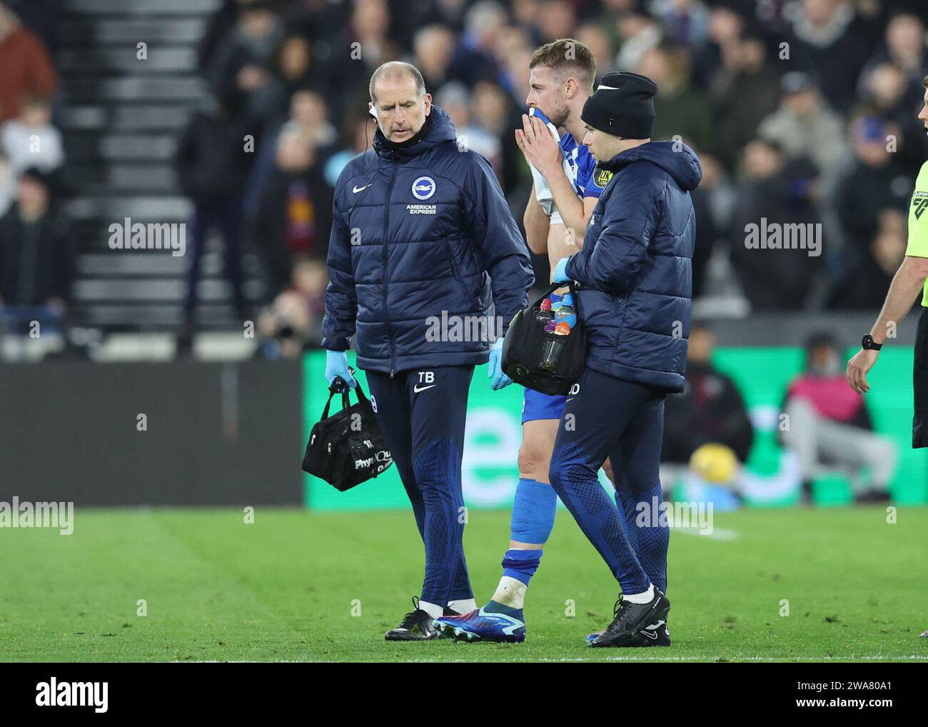 London, UK. 2nd Jan, 2024. Adam Webster of Brighton and Hove Albion ...
