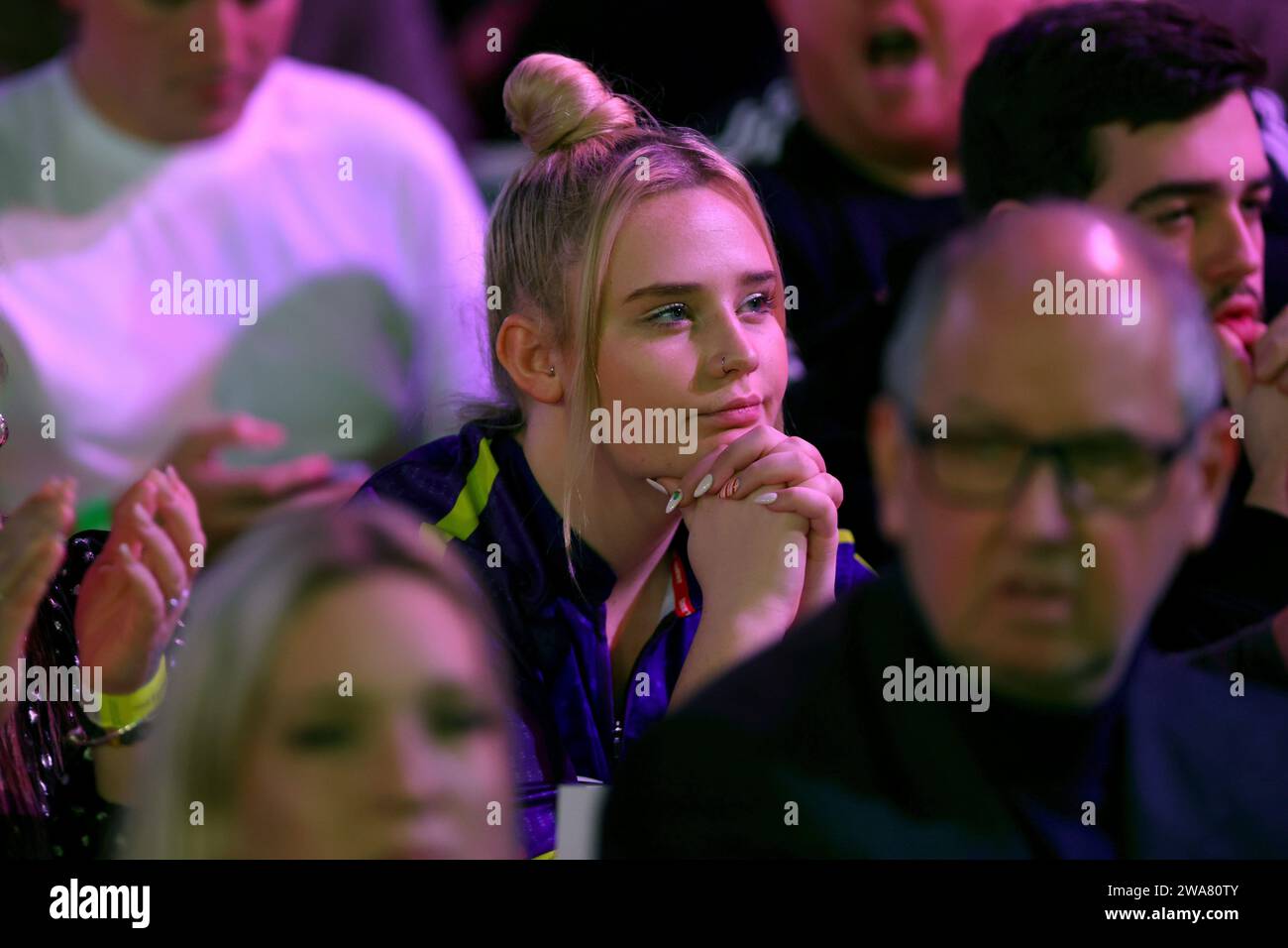 Alexandra Palace, London, UK. 2nd Jan, 2024. 2023/24 PDC Paddy Power ...