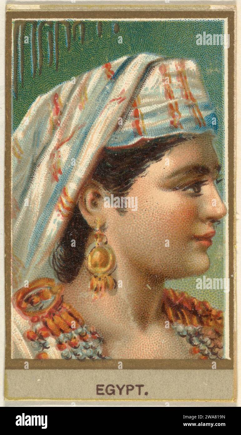 Egypt, from the Races of Mankind series (T181) issued by Abdul ...