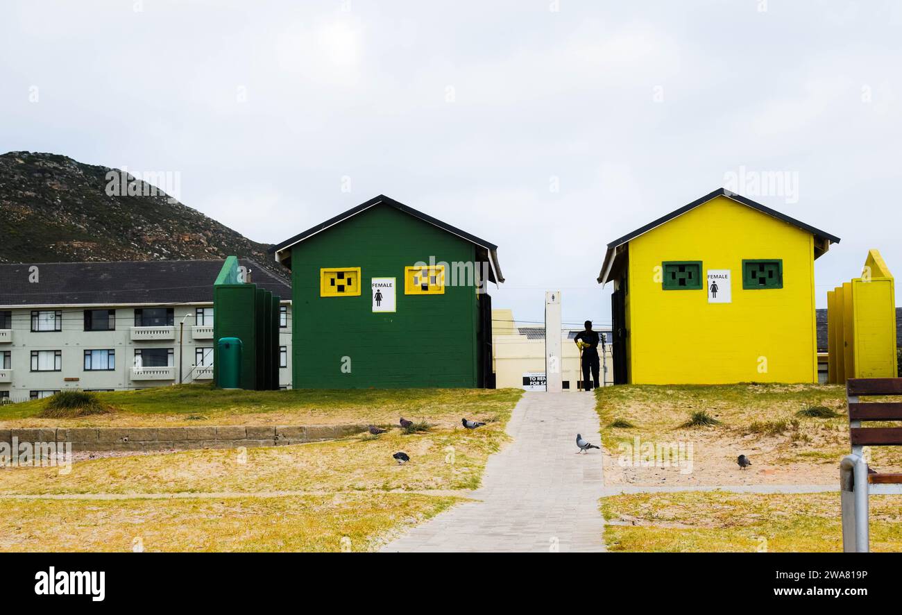 REST ROOM, Bathroom, at Fish Hoek beach Stock Photo - Alamy