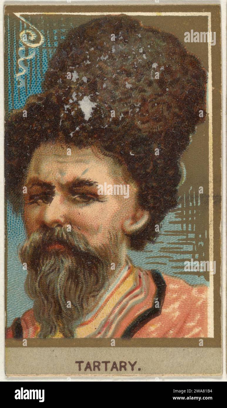 Tartary, from the Races of Mankind series (T181) issued by Abdul ...