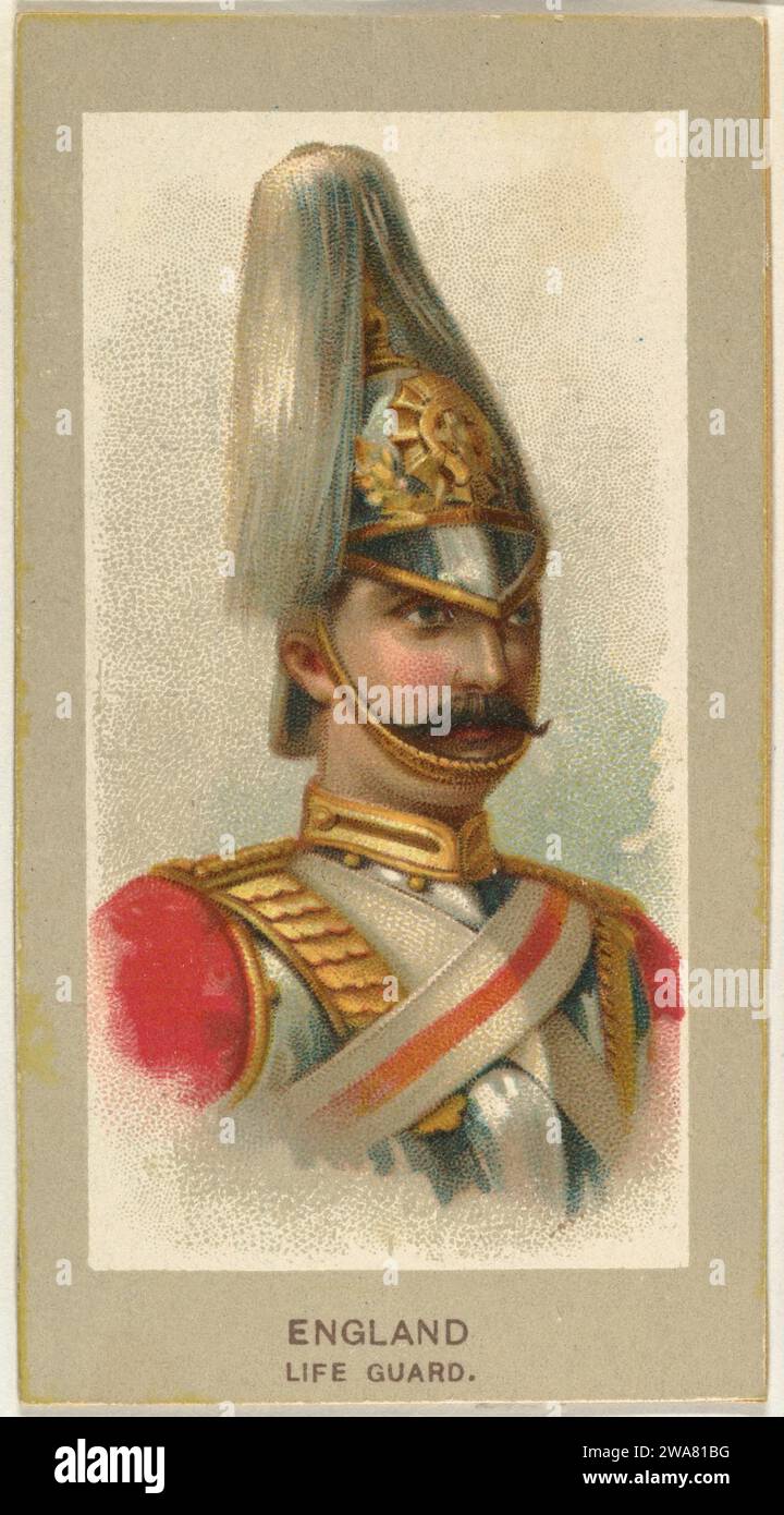 Life Guard, England, from the Military Uniforms series (T182) issued by ...