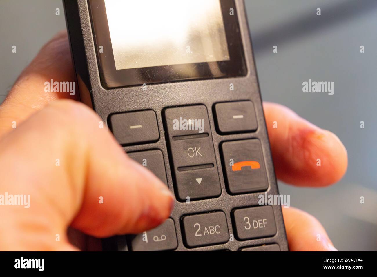 Landline phone services hi-res stock photography and images - Alamy