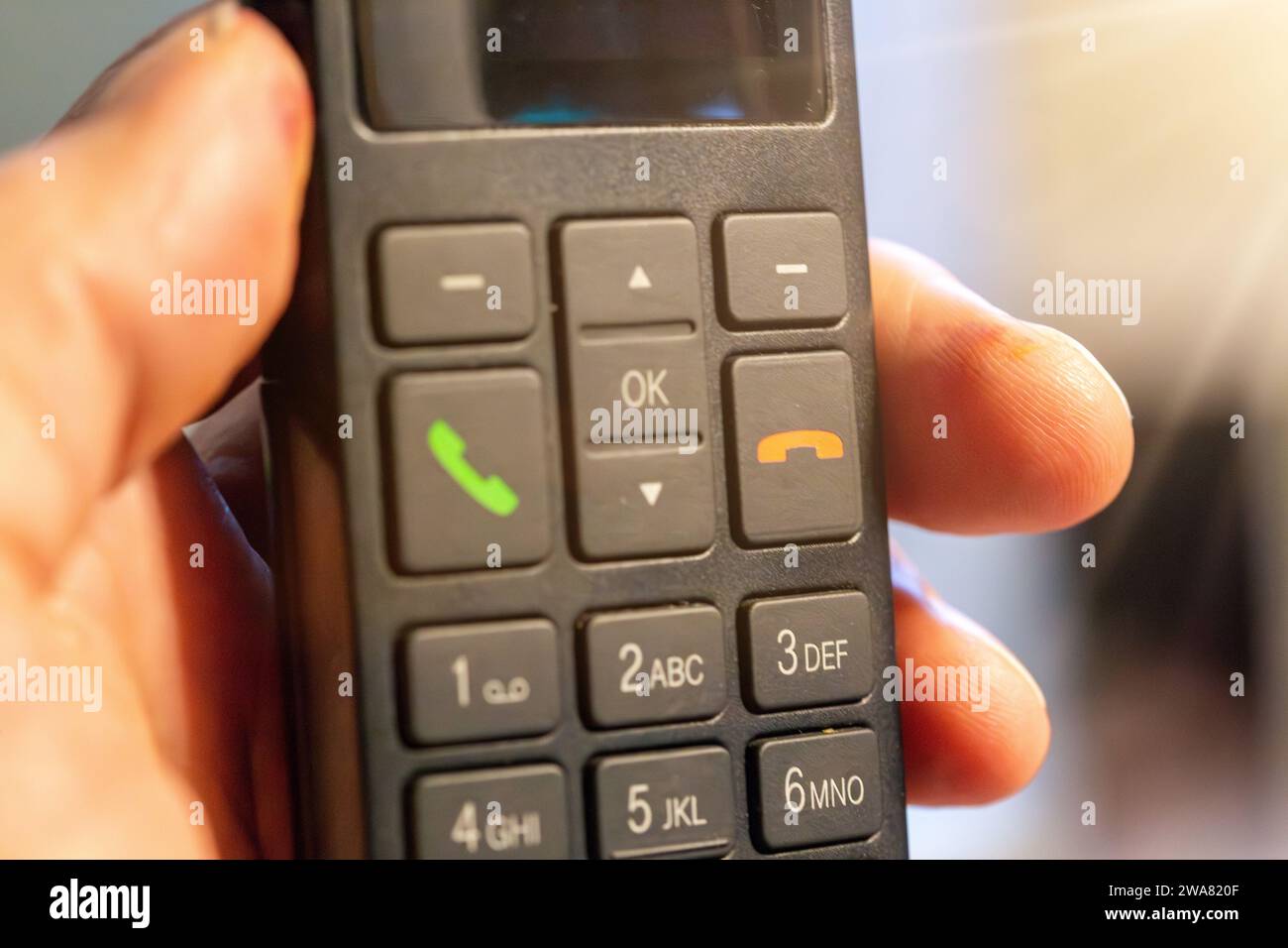 Landline phone services hi-res stock photography and images - Alamy