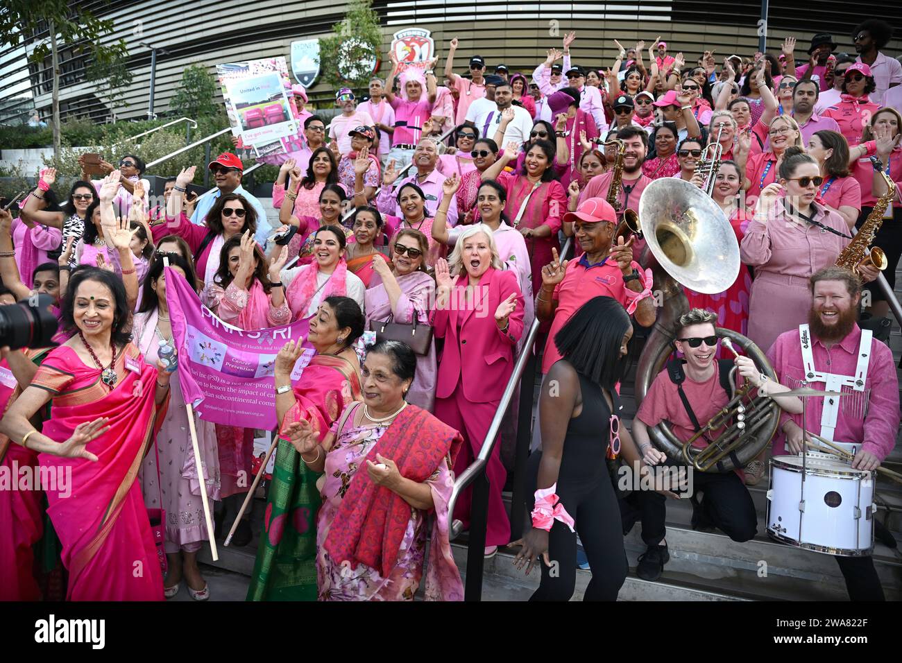 The McGrath Foundation's ‘ Pink Parade' arrives ahead of Day 1 of the ...