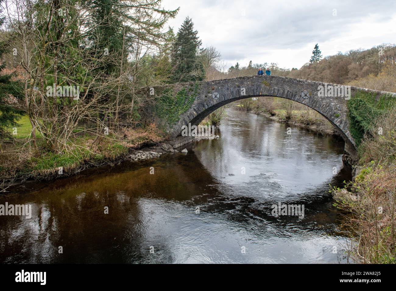 Bridge of Ross, Comrie, Perthshire, Scotland, UK Stock Photo - Alamy