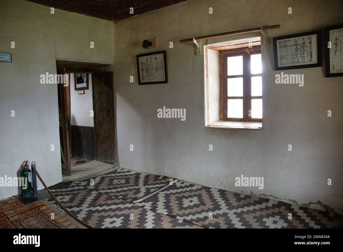 29 September, Karimabad, Pakistan. One of the rooms inside interior in ...
