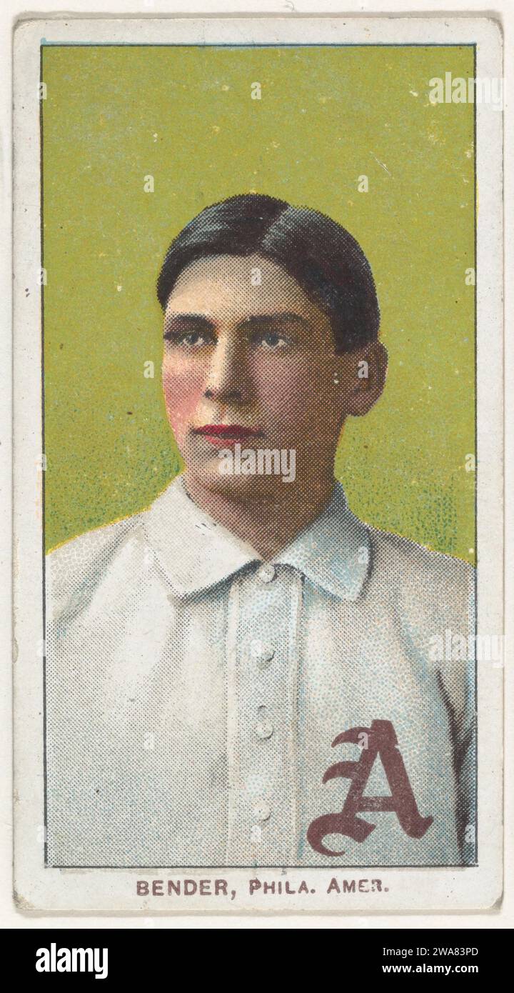 Bender, Philadelphia, American League, from the White Border series ...