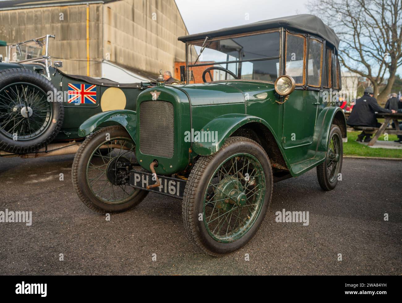 Austin Seven and Pre War cars at Brooklands New Years Day show, 2024 ...