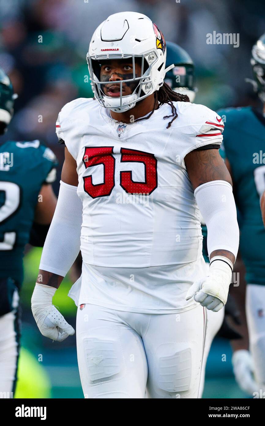 Arizona Cardinals defensive tackle Dante Stills (55) in action against ...