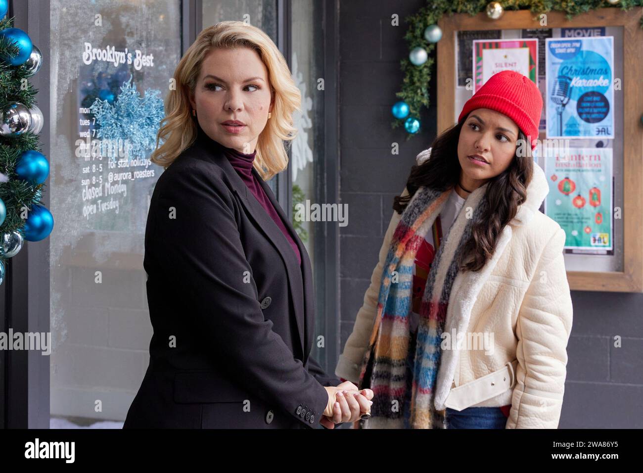 FRIENDS AND FAMILY CHRISTMAS, from left: Ali Liebert, Humberly Gonzalez ...