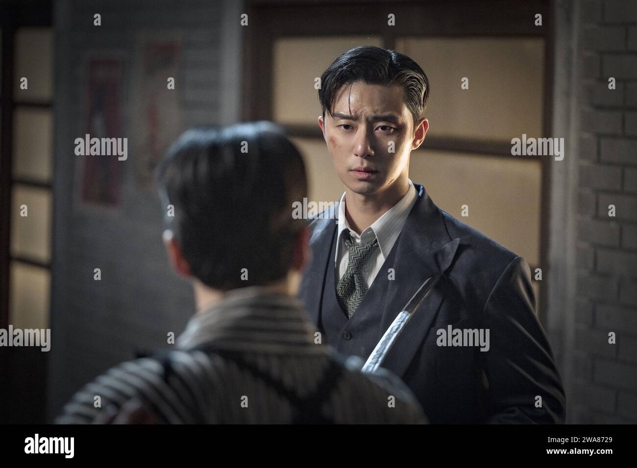 GYEONGSEONG CREATURE, back: PARK Seo-jun, (Season 1 (Part 1), ep. 103, aired Dec. 22, 2023 ...