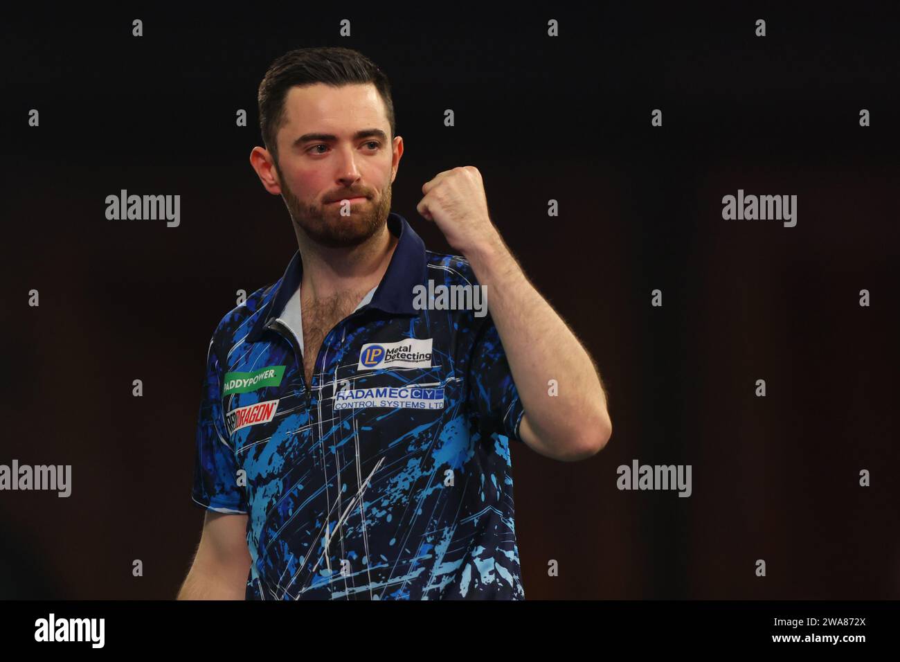Alexandra Palace, London, UK. 2nd Jan, 2024. 2023/24 PDC Paddy Power ...