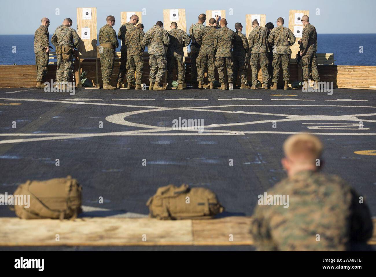 Battalion landing team 3rd battalion 6th marine regiment hi-res stock ...