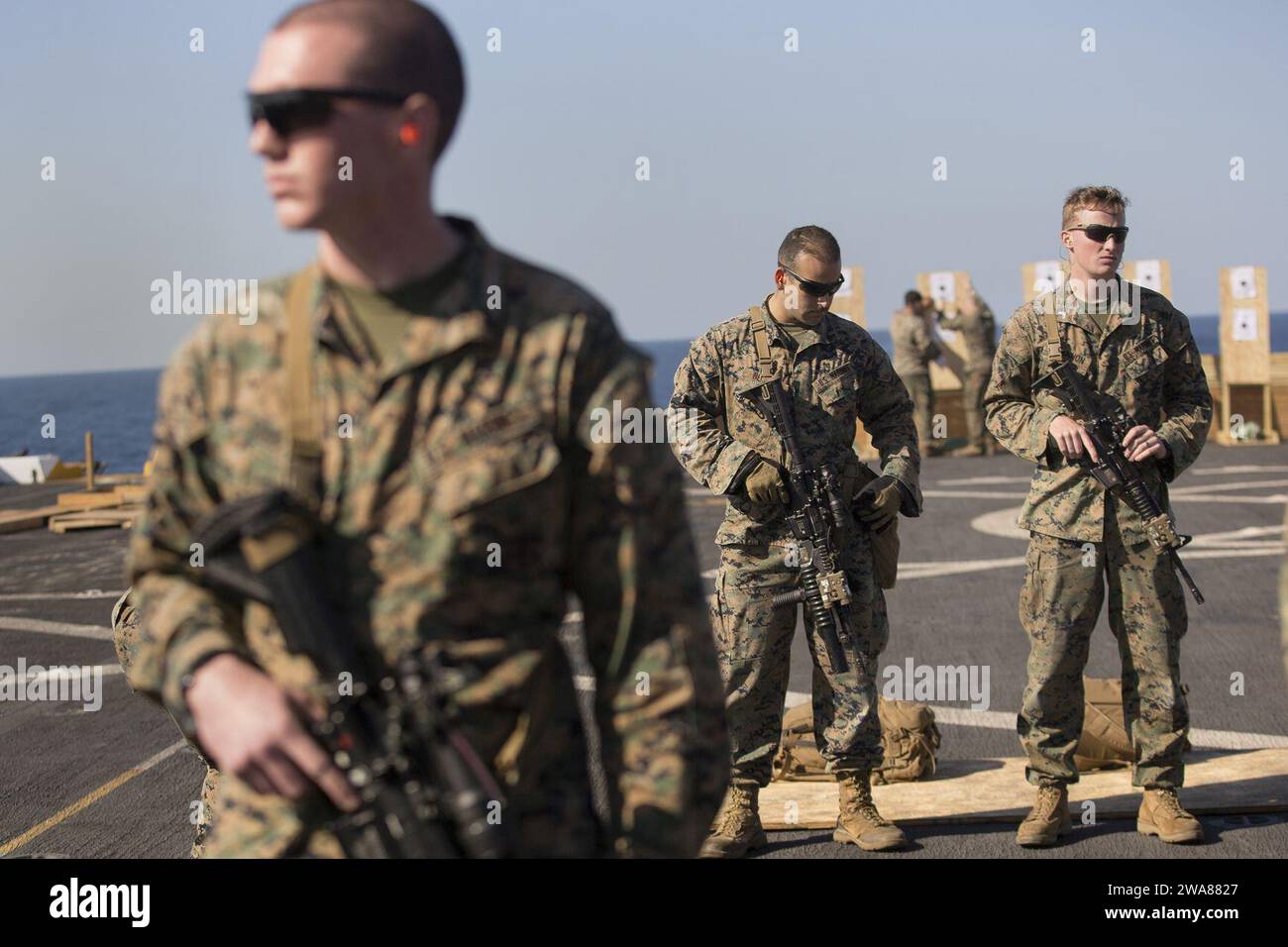 Battalion landing team 3rd battalion 6th marine regiment hi-res stock ...