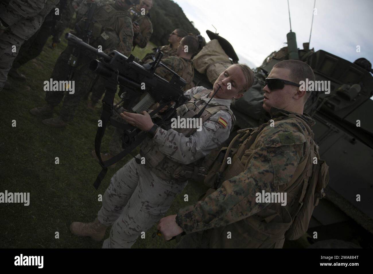 US military forces. 170313EU132-154 SIERRA DEL RETIN, Spain(March 13 ...