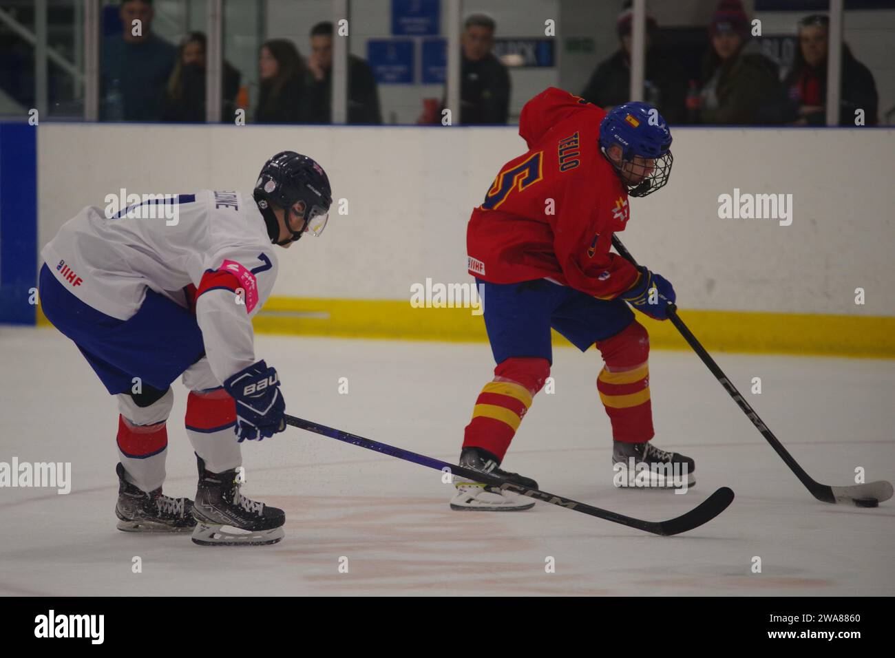 Dumfries, 15 December 2023. Archie Hazeldine playing for Great Britain ...