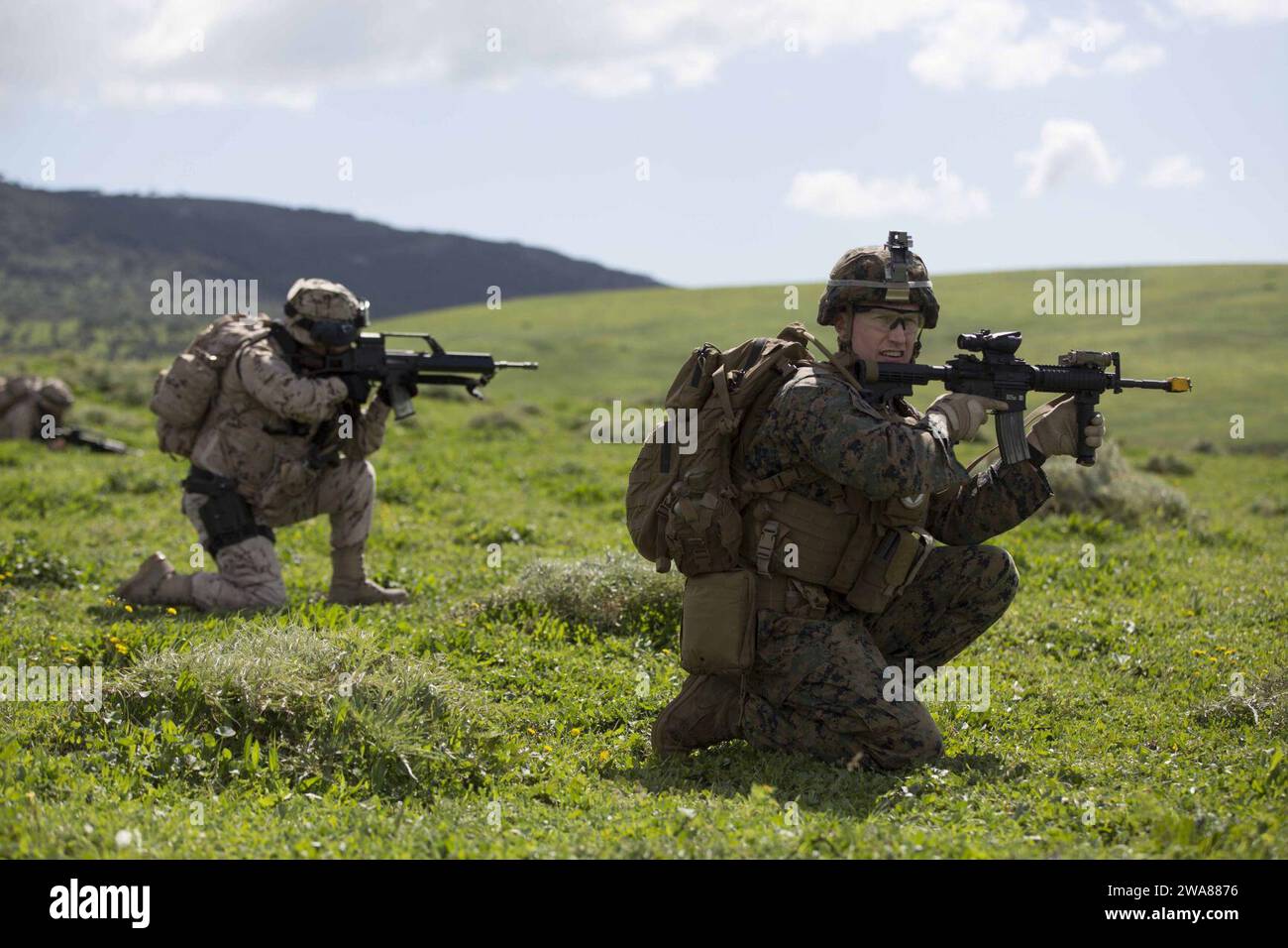 US military forces. 170314EU132-139 SIERRA DEL RETIN, Spain (March 14 ...