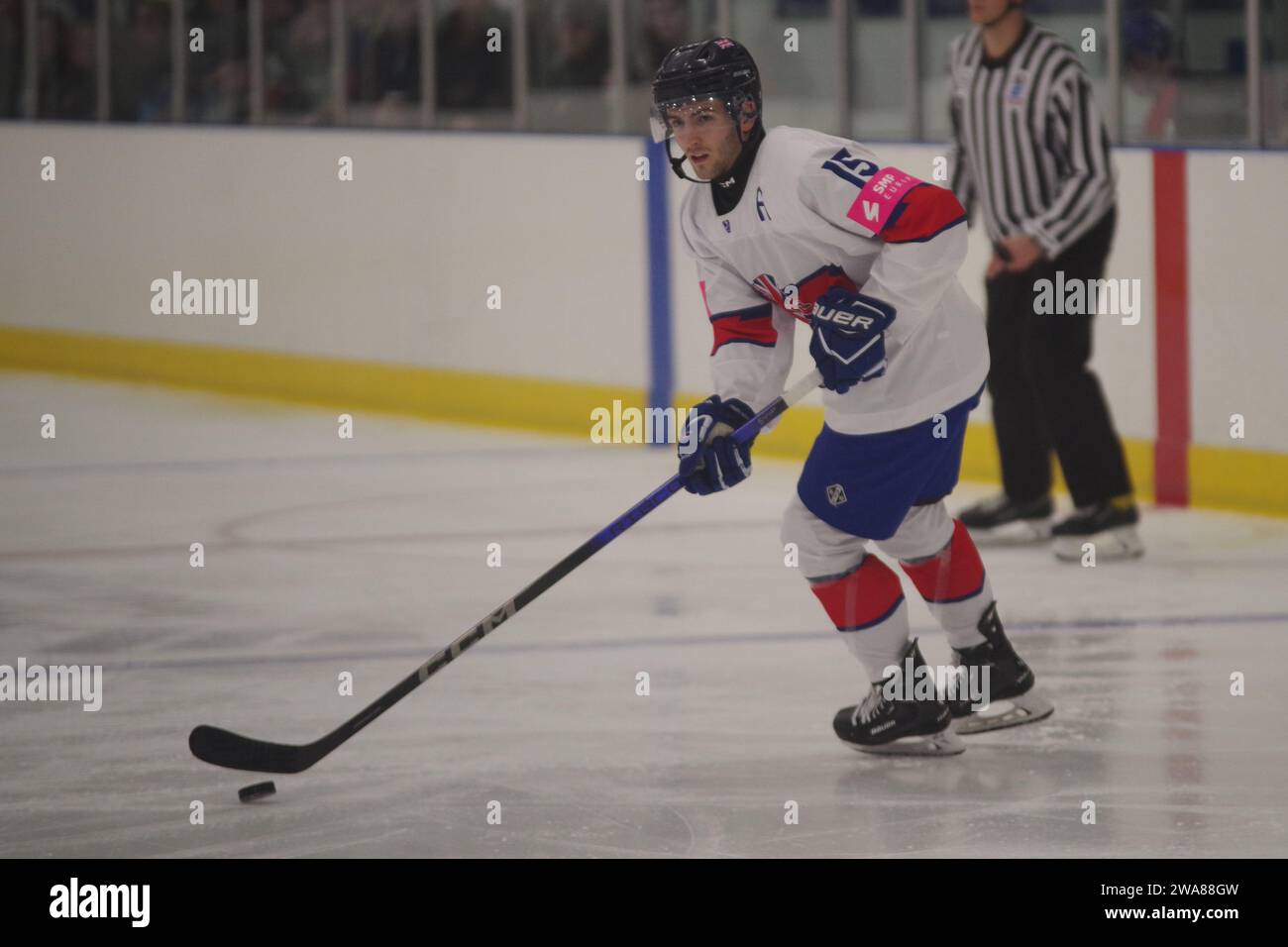 Dumfries, 15 December 2023. Jack Hopkins playing for Great Britain ...