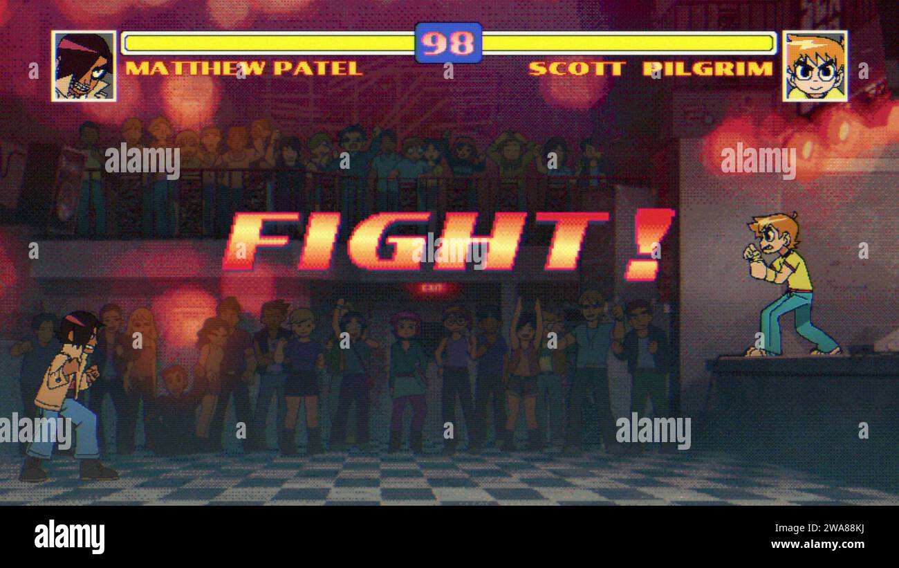 SCOTT PILGRIM TAKES OFF, from left: Matthew Patel (voice: Satya Bhabha ...