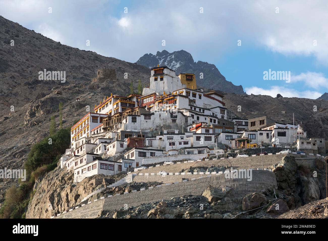 Diskit Monastery in Diskit, Nubra Valley of the Leh district of Ladakh ...