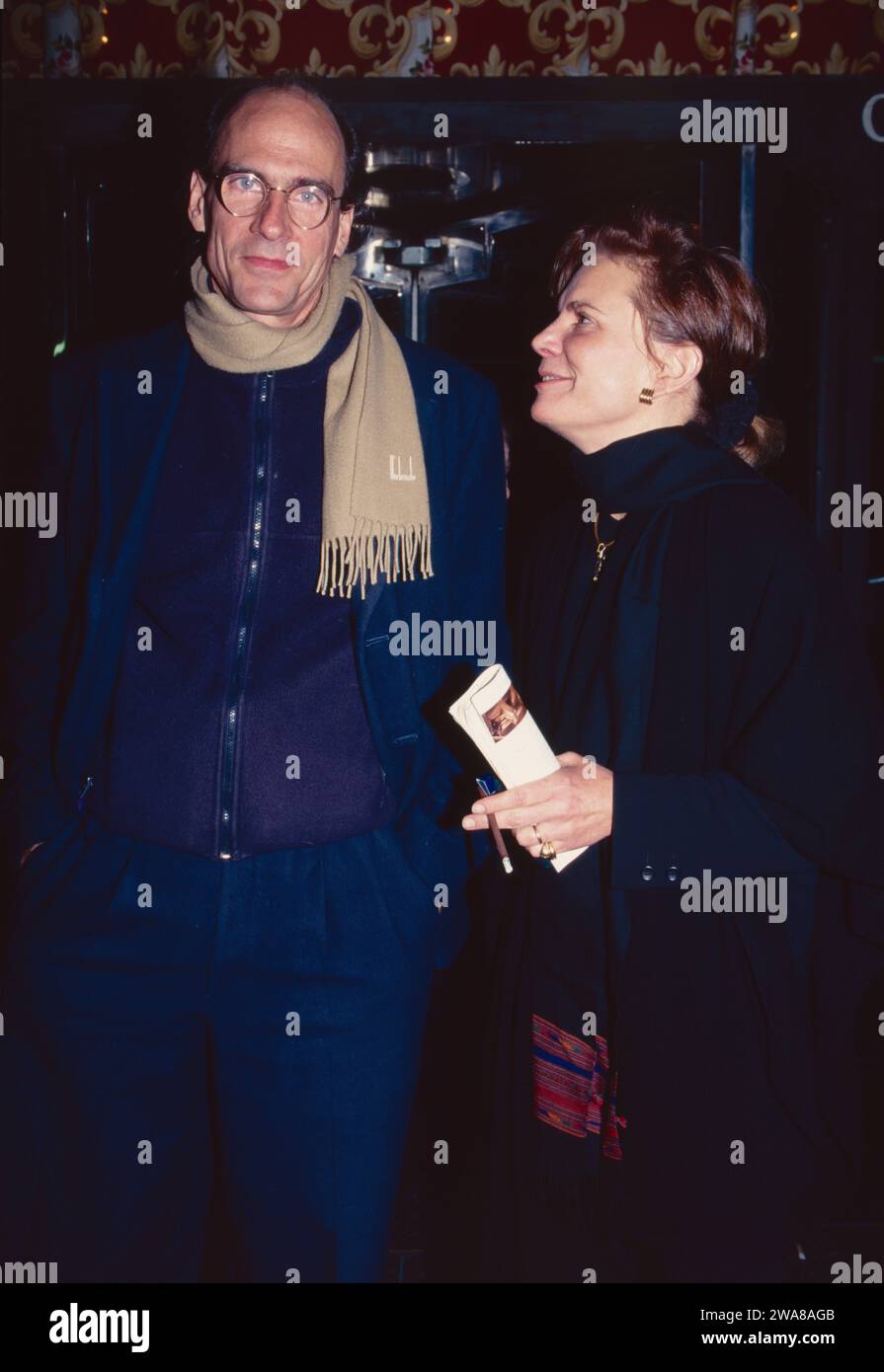 James Taylor and wife Kathryn Walker attend the opening night of "Uncle Vanya" at Circle in the ...