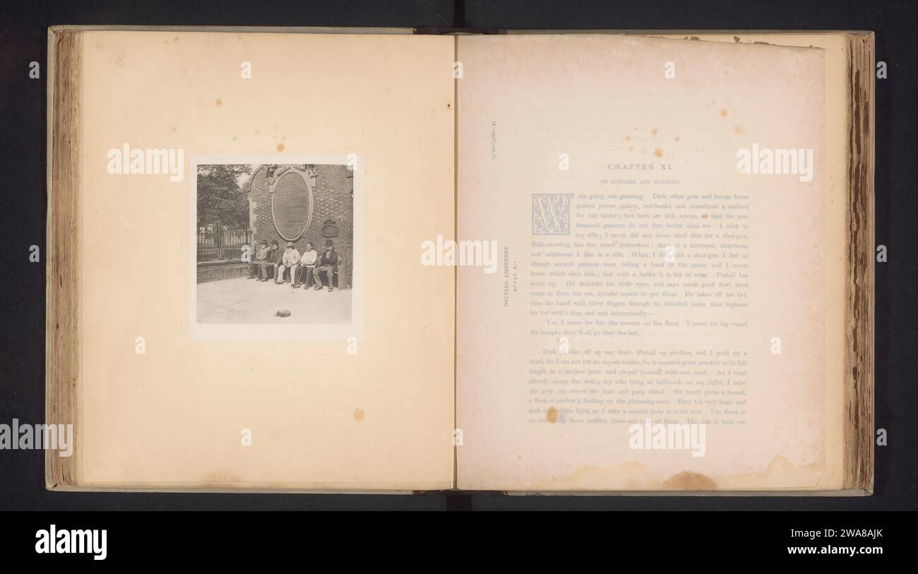 Five old men on a couch on a square, Peter Henry Emerson, c. 1880 - in ...