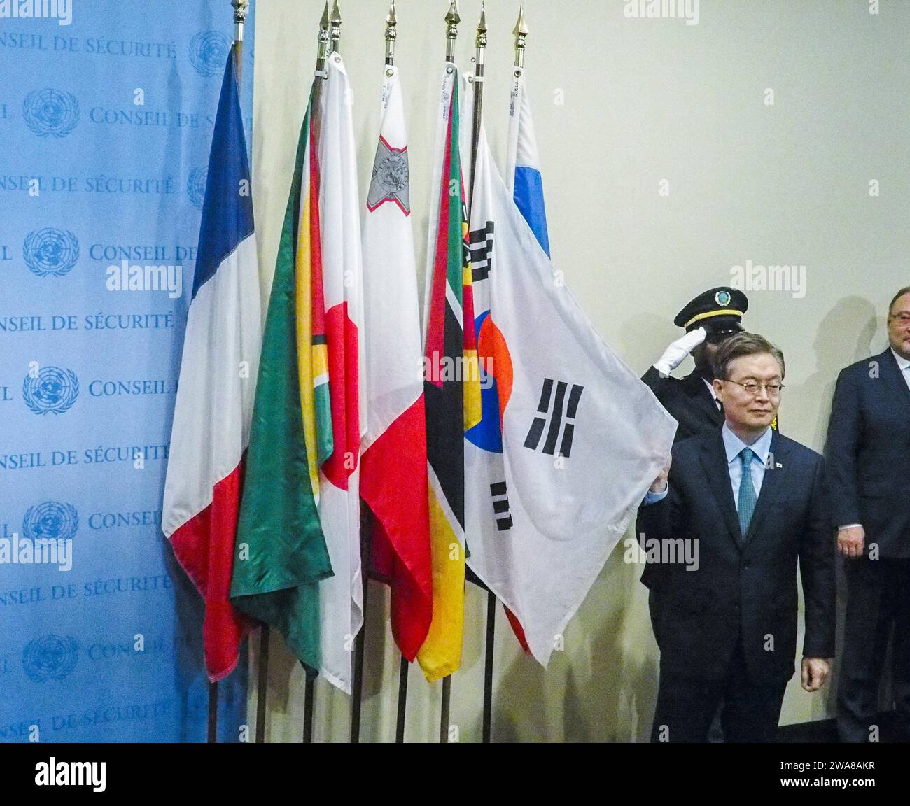 New York, New York, USA. 2nd Jan, 2024. HWANG JOONKOOK Permanent ...