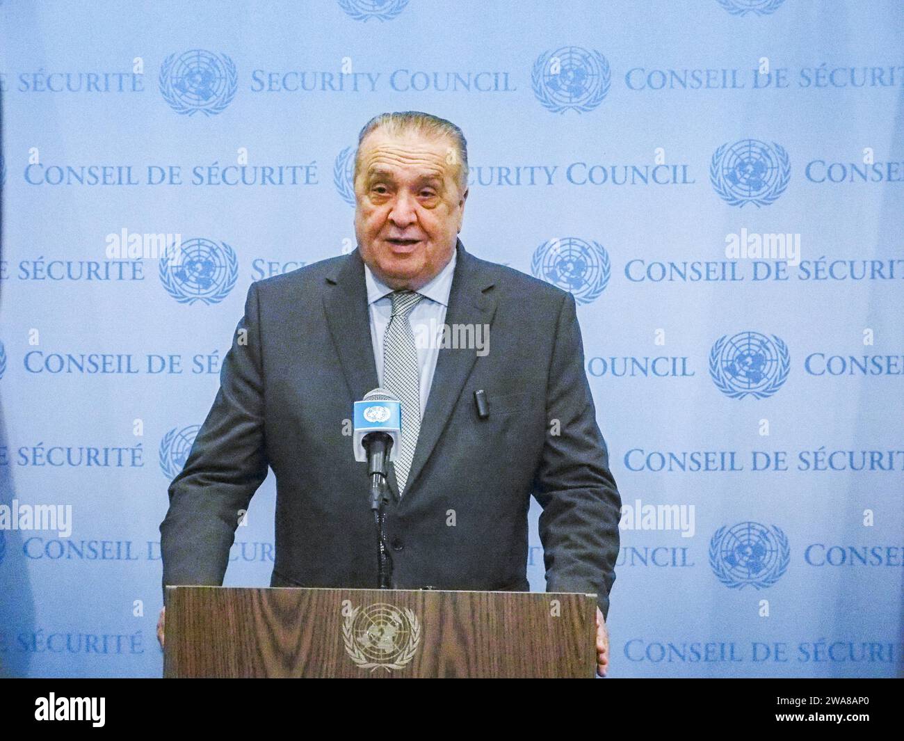 New York, New York, USA. 2nd Jan, 2024. AMAR BENDJAMA, Permanent ...