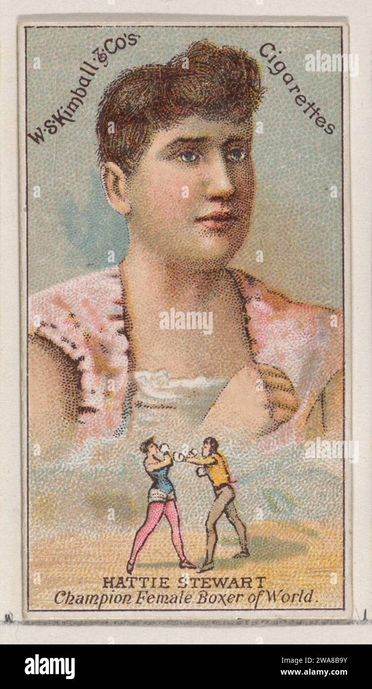 Hattie Stewart, Champion Female Boxer of the World, from the Champions ...