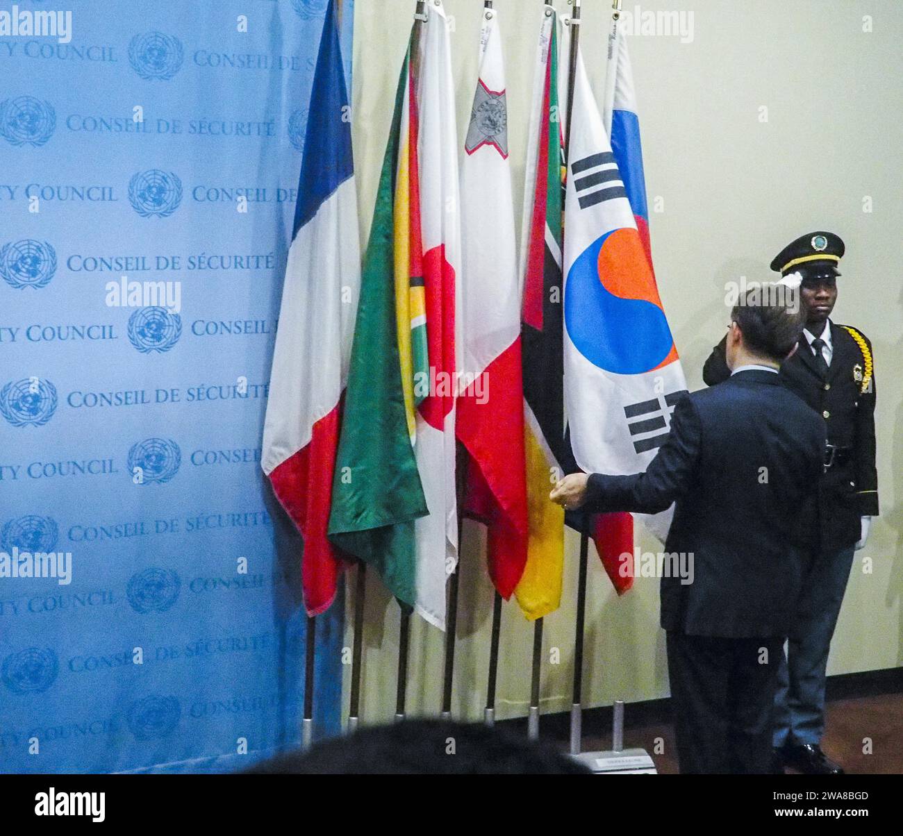 New York, New York, USA. 2nd Jan, 2024. HWANG JOONKOOK Permanent ...