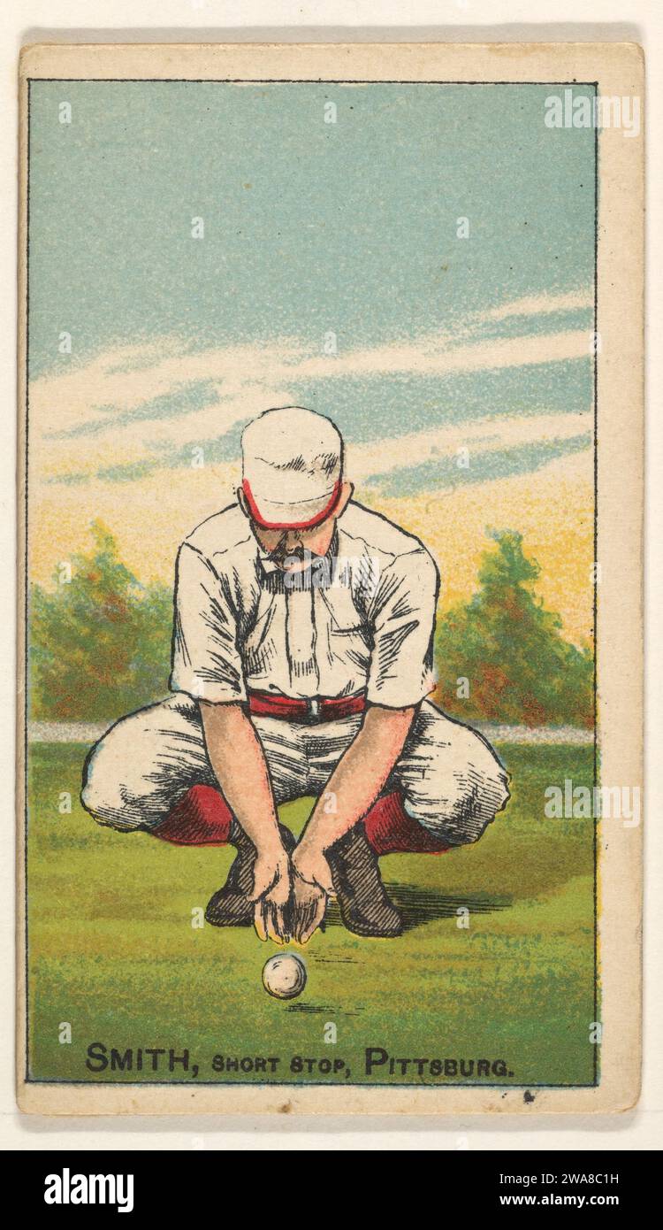 Smith, Shortstop, Pittsburgh, from the Gold Coin series (N284) for Gold ...