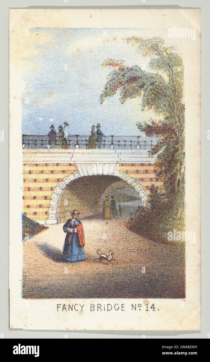 Fancy Bridge No. 14, from the series, Views in Central Park, New York ...