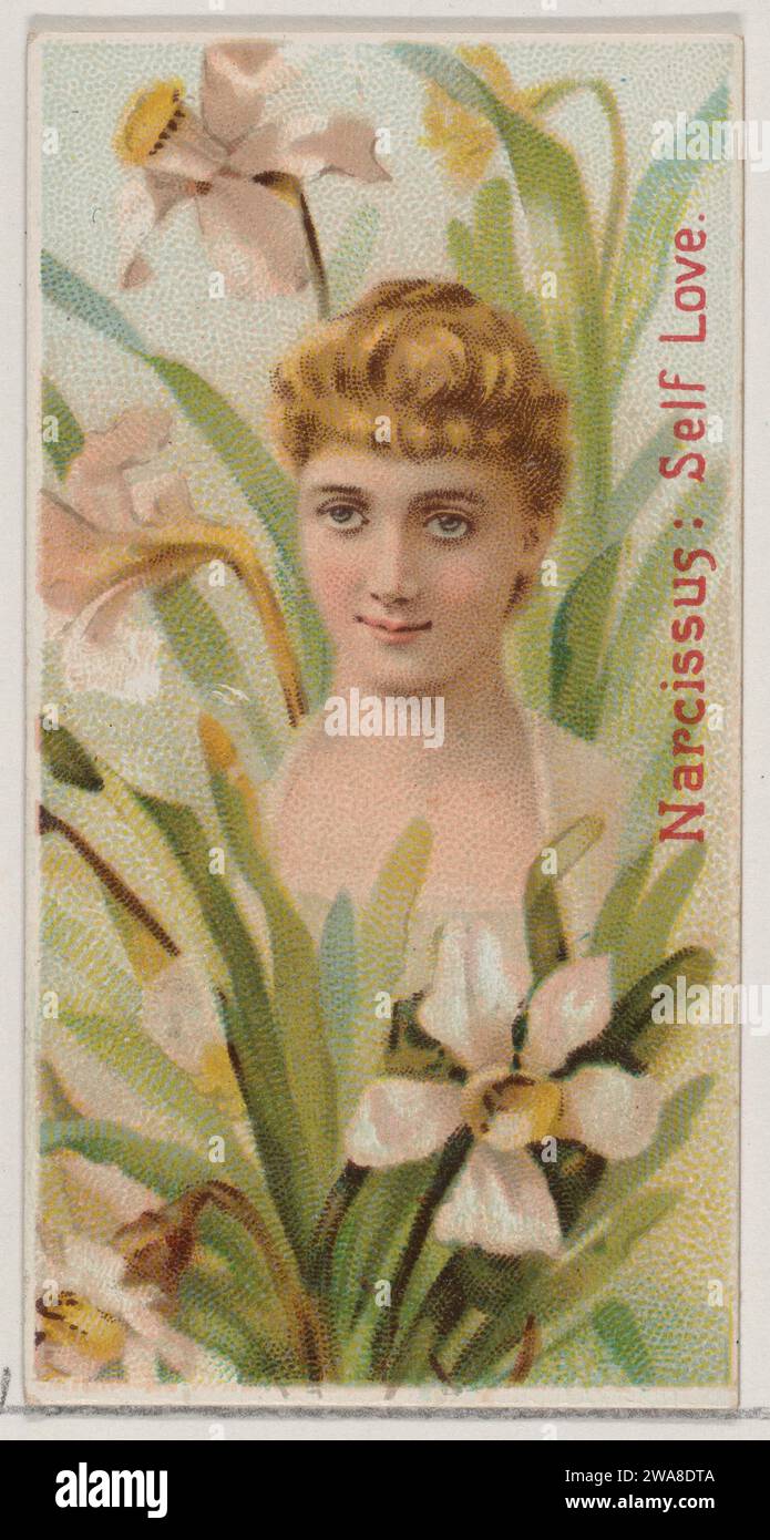 Narcissus: Self Love, from the series Floral Beauties and Language of ...