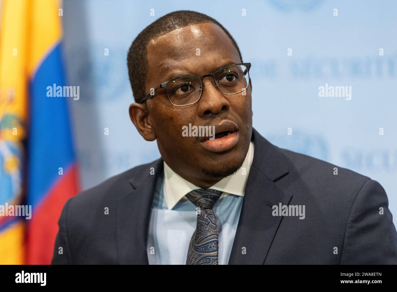 Michael Imran Kanu, Deputy Permanent Representative of Sierra Leone ...