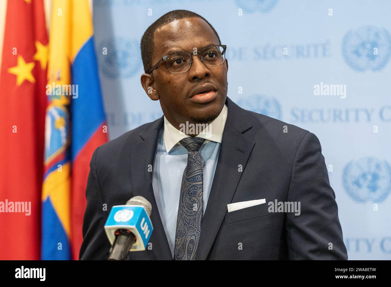 Michael Imran Kanu, Deputy Permanent Representative of Sierra Leone ...