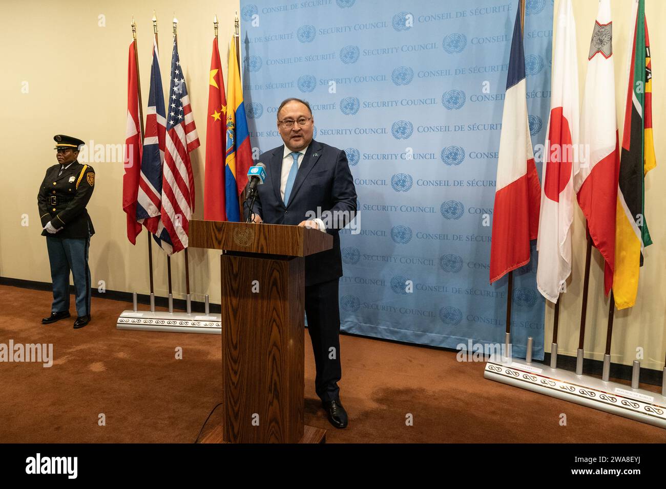 Akan Rakhmetullin, Permanent Representative of the Republic of ...