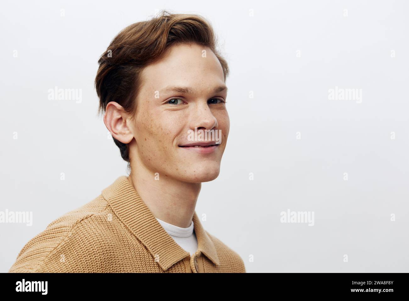 Captivating Portraits of Confident Young Men in Modern Studio Setting ...