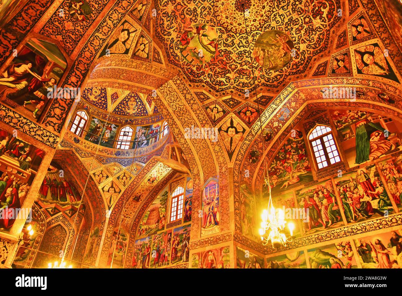 Vank Cathedral (1606), is located in Isfahan, Iran, is built by the ...