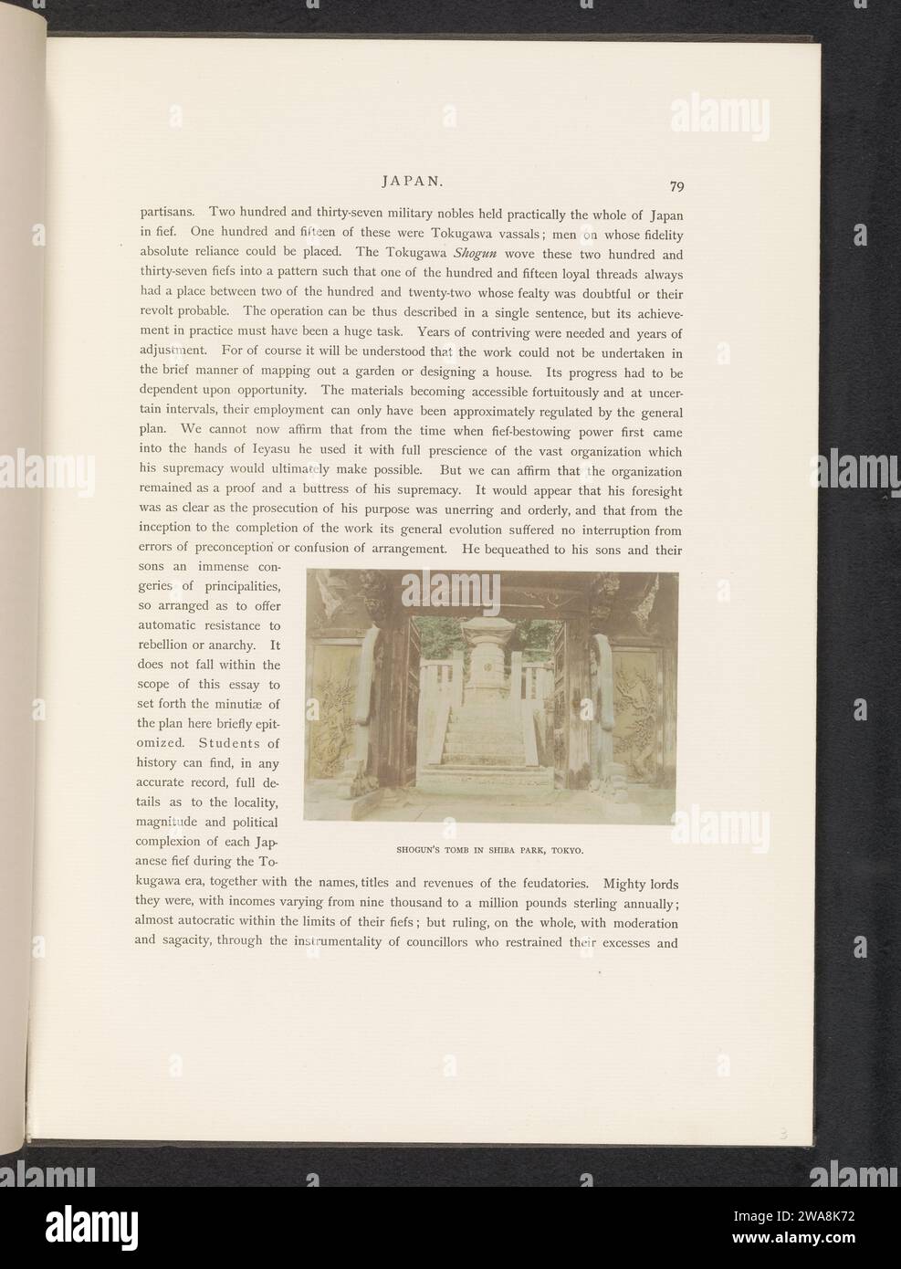 Shogun's tomb in Shiba Park, Tokyo, c. 1887 - in or before 1897 ...